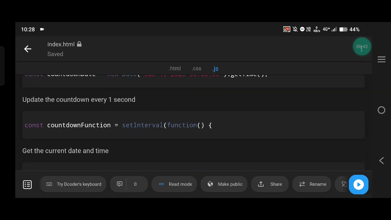 Create a Beautiful Countdown Timer with HTML, CSS & JavaScript | Stunning Web Design Project