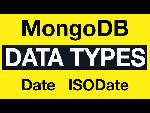 Learn MongoDB Data Types 06 What is Date and ISODate in MongoDB - Mind ...