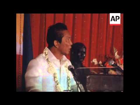 MANILA: Marcos statement on martial law