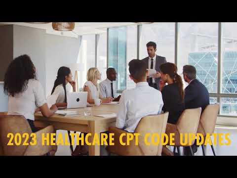 2023 Healthcare CPT Code Updates