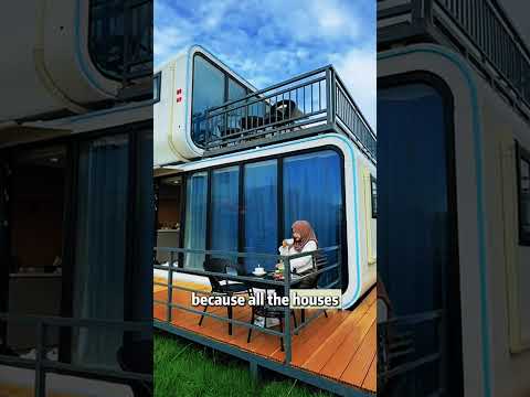 Yinneng's amazing modular hotel project in Thailand #airbnb #resorts #yinneng #prefabhouse
