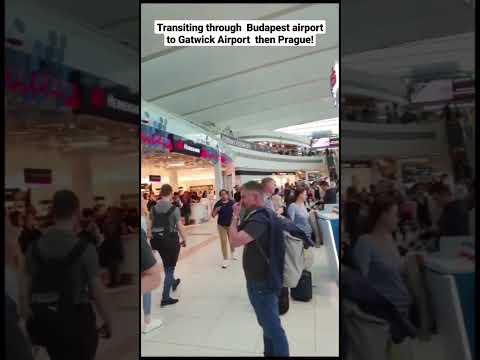 Budapest Airport Departures! #travel