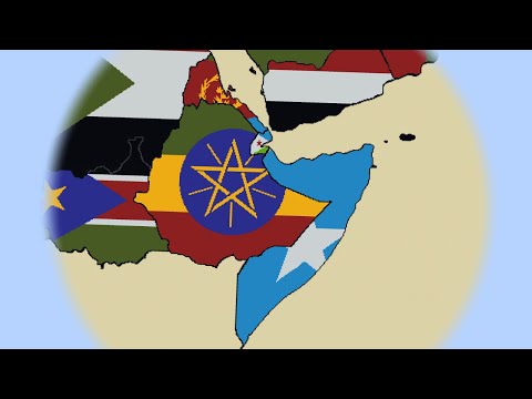Building African Horn Countries - Minecraft World Flag Map (Part 22)