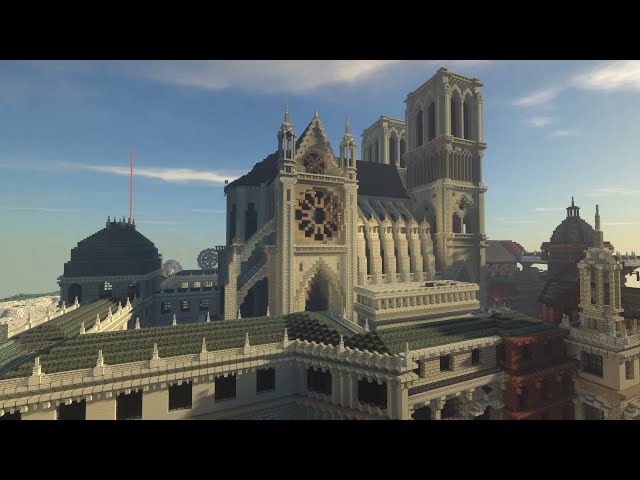 Traction City Paris Minecraft Map