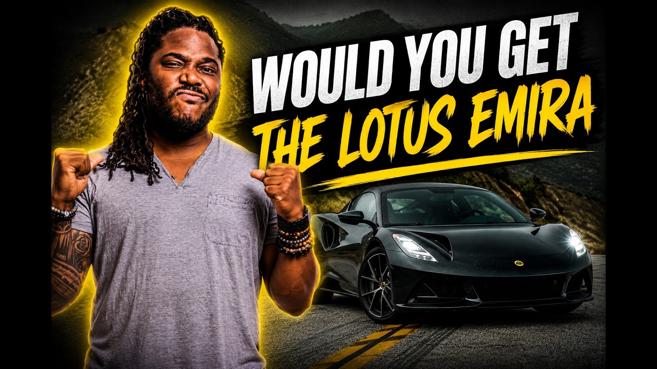 I tried the Lotus Emira!!!