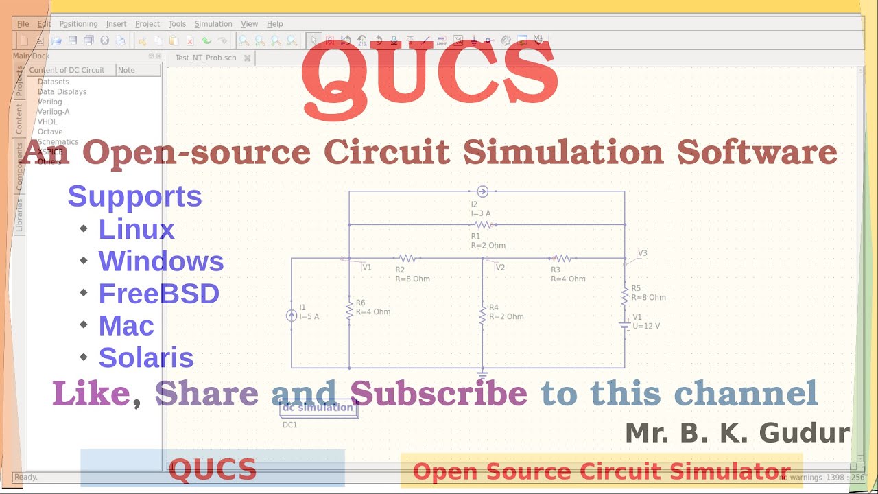 Introduction to QUCS - A Circuit Simulation Software