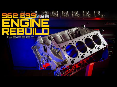 392,000 mile S62 M5 Motor - Rebuild!