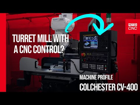 The Colchester CV400 CNC Turret Mill ticks every single box in the marketplace!