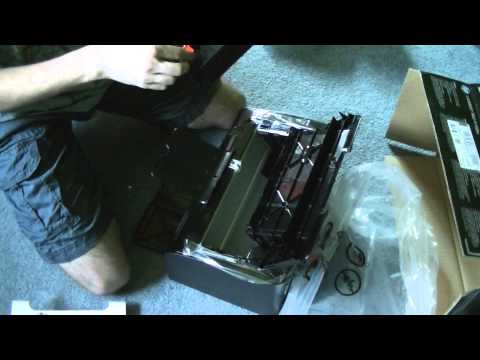 HP LaserJet Pro P1102w Unboxing and Setup