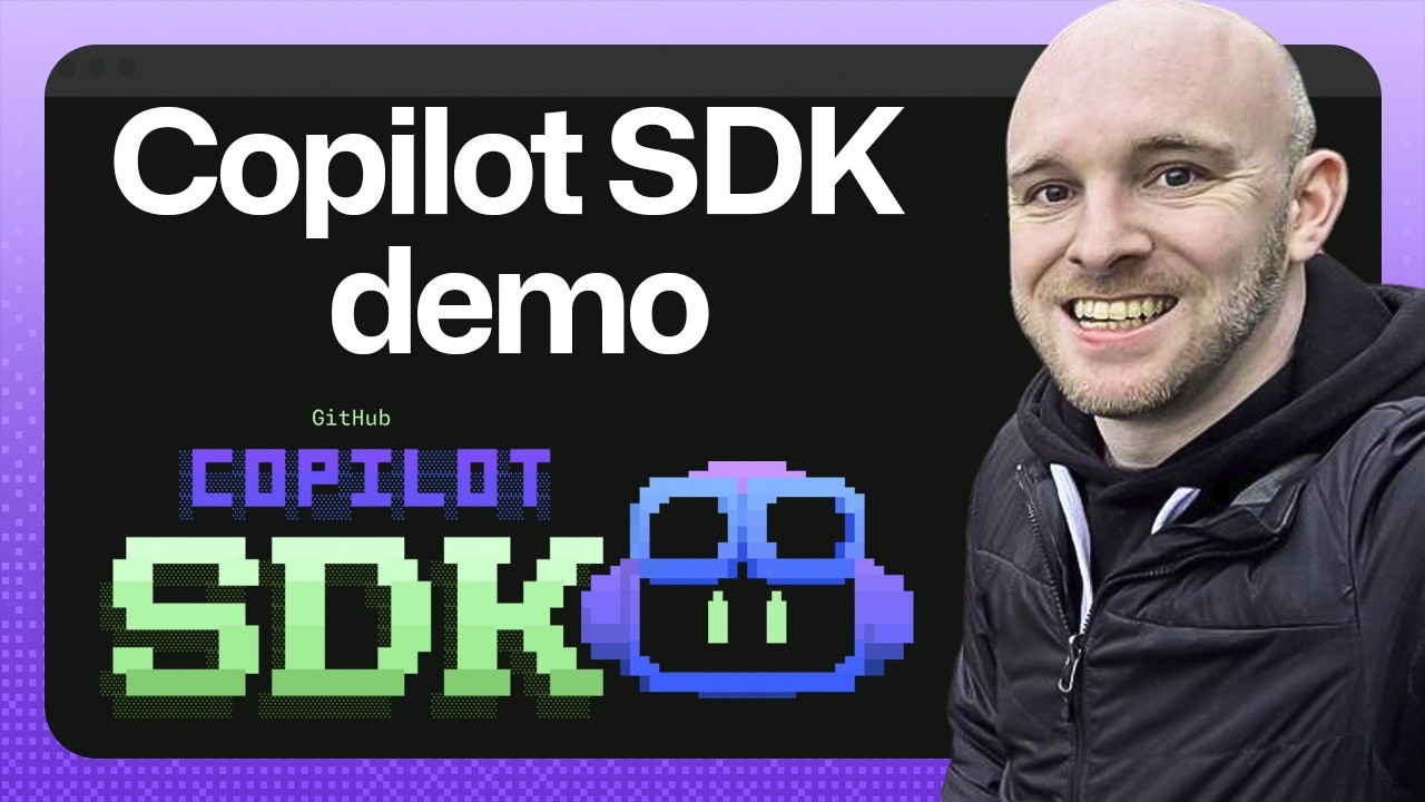 GitHub Copilot SDK demo: Creating 