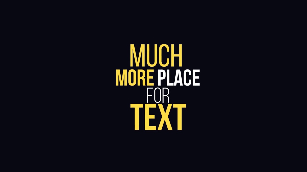 Motion Typography | After Effects Project Files - Videohive template