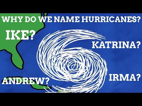 Why Do We Give Hurricanes Names?