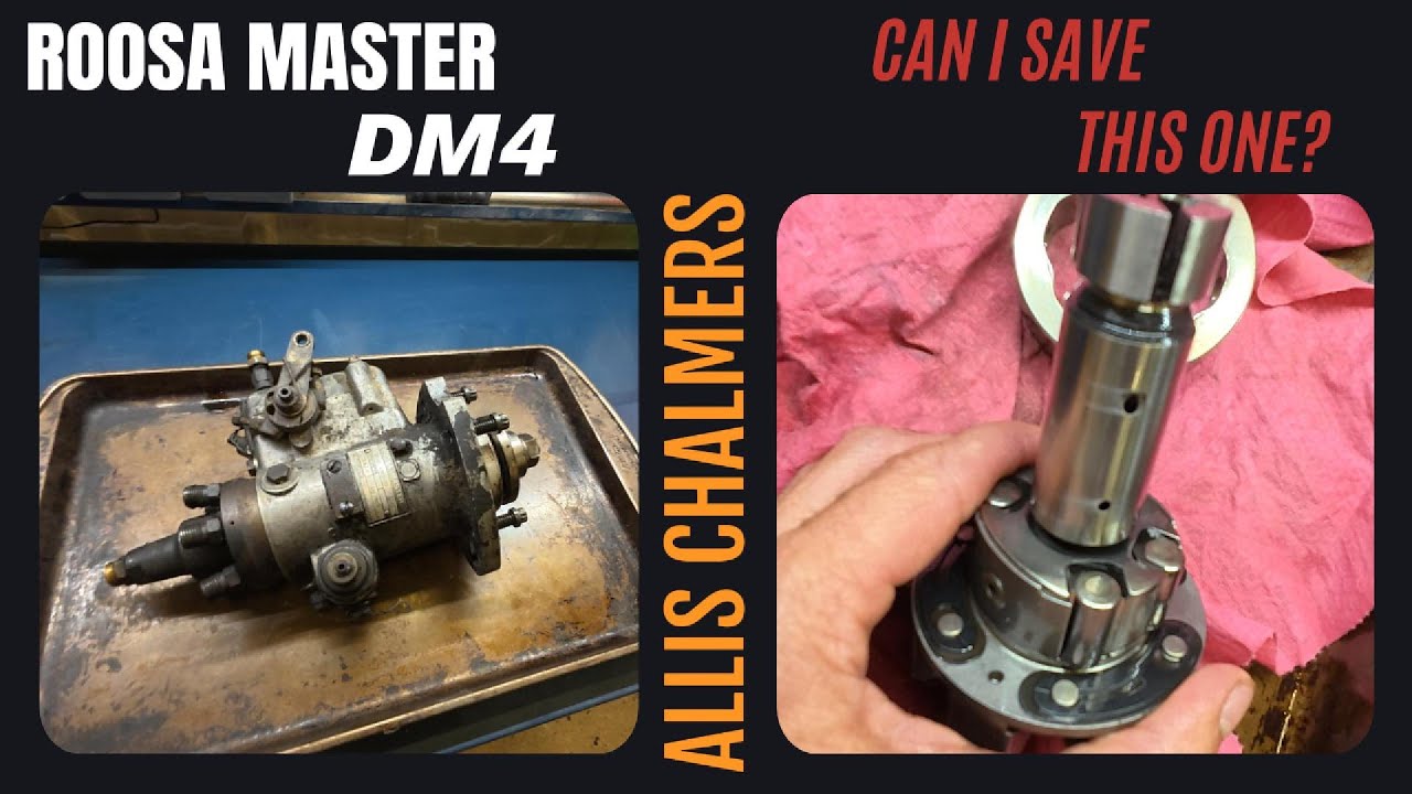🔧 Stanadyne Roosa Master DM4 Injection Pump Teardown & Inspection 💥