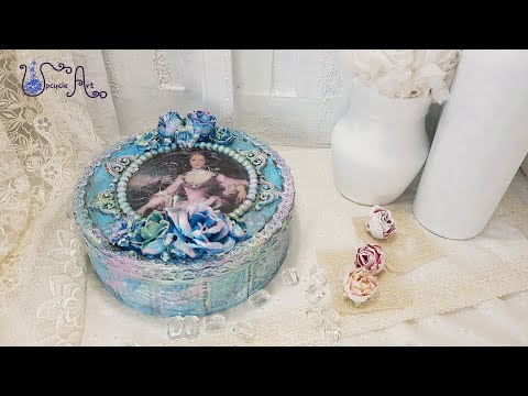 [Upcycle Art] DIY upcycling ideas #cookietinbox ♻️#jewelrybox