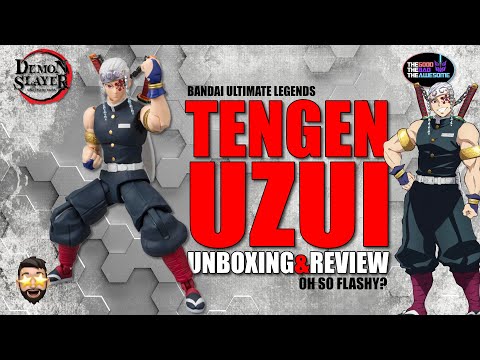 Bandai Demon Slayer Ultimate Legends Tengen Uzui Figure Review - The Sound Hashira is Here!