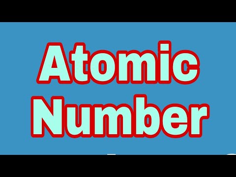 Atomic Number #shorts