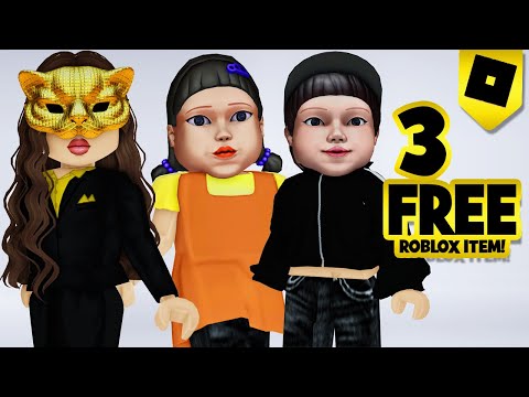 GET ALL 3 *FREE* SQUID GAMES UGC! 😍 ROBLOX *FULL GUIDE*