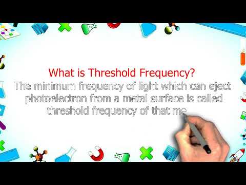 What is threshold frequency | define threshold frequency | trending saurabh