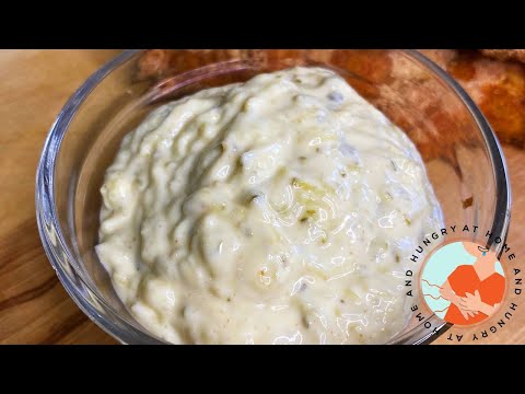 THE BEST HOMEMADE TARTAR SAUCE