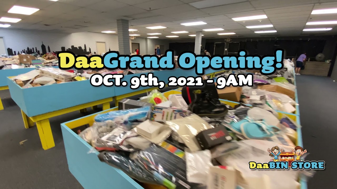 Grand Opening - DaaBIN Store