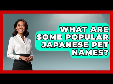 What Are Some Popular Japanese Pet Names? - Japan Past and Present