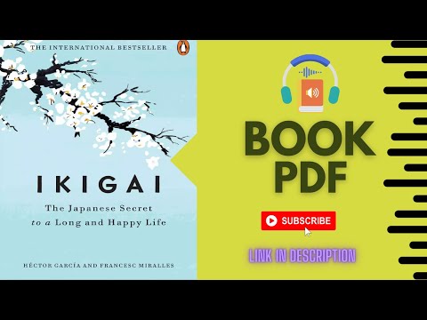 Ikigai Book Pdf || English ||A Japanese way of happiness