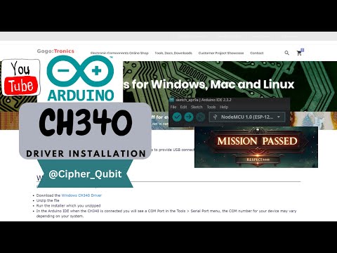 Easy CH340 Driver Installation Tutorial for Arduino Beginners | Arduino IDE | Tutorial | Beginner