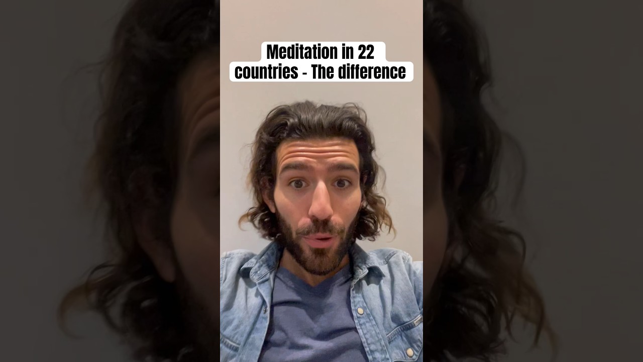 Meditation in 22 countries. The different type of teaching. #meditation #charisma #mindfulpathway