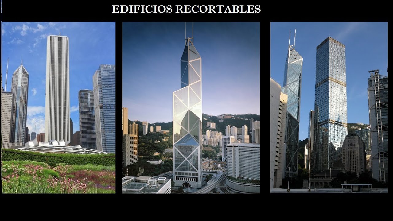 Edificios Recortables 3 para imprimir y armar