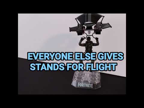 STANDS ARE NEEDED FOR GI JOE FLIGHT VEHICLES