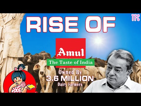 Rise of Amul | Owned by 3.6 Million Dairy Farmers | Verghese Kurien | GCMMF