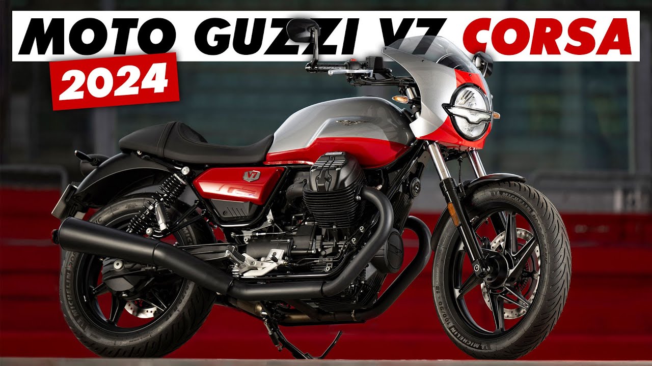 New 2024 Moto Guzzi V7 Stone Corsa Announced: Everything You Need To Know!