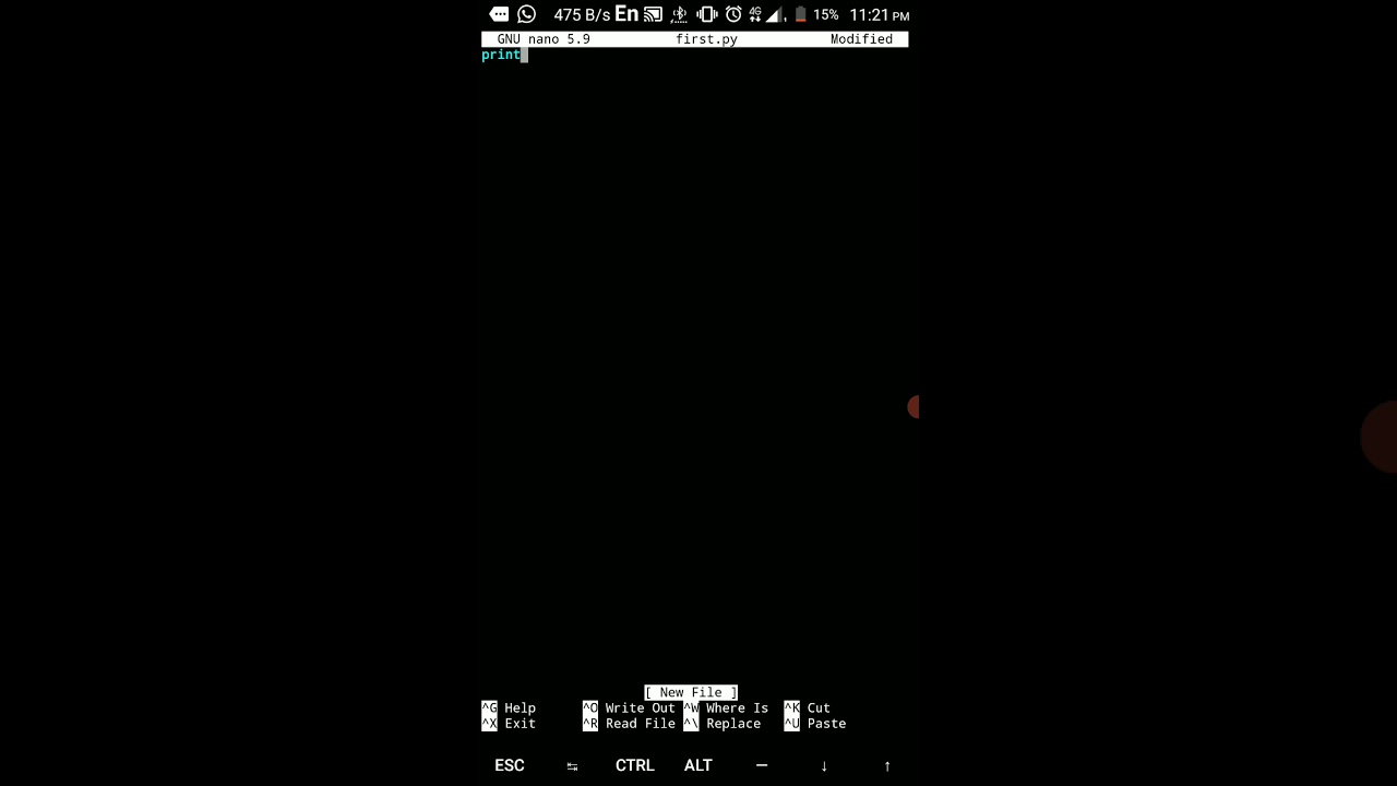 A Python Script Under 30 Seconds #shorts #python #termux