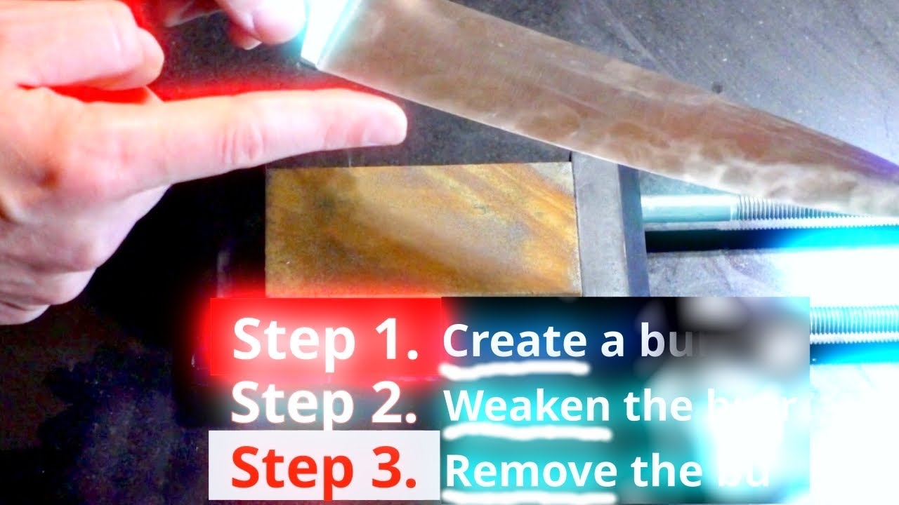 My 3-step sharpening process!