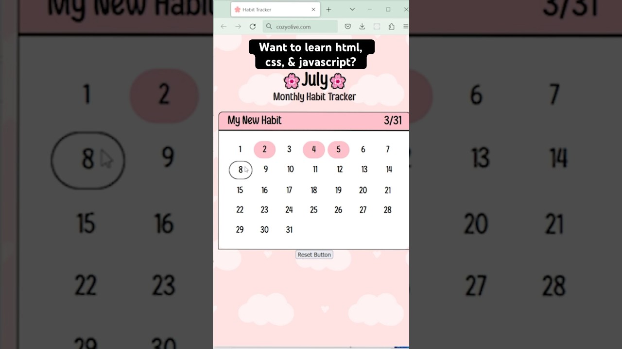 Beginner Kawaii Coding Tutorial #webdesign #kawaii #javascript #html #webdevelopment #bulletjournal