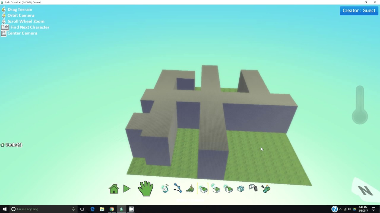 Kodu Maze Game Tutorial Part 1