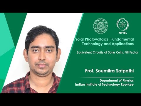 Equivalent Circuits of Solar Cells, Fill Factor