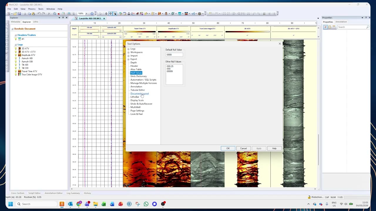 Default Settings (Some Examples)