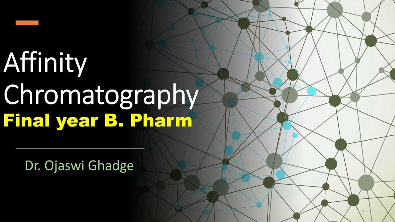 Affinity Chromatography Notes | ppt | final year B.Pharm