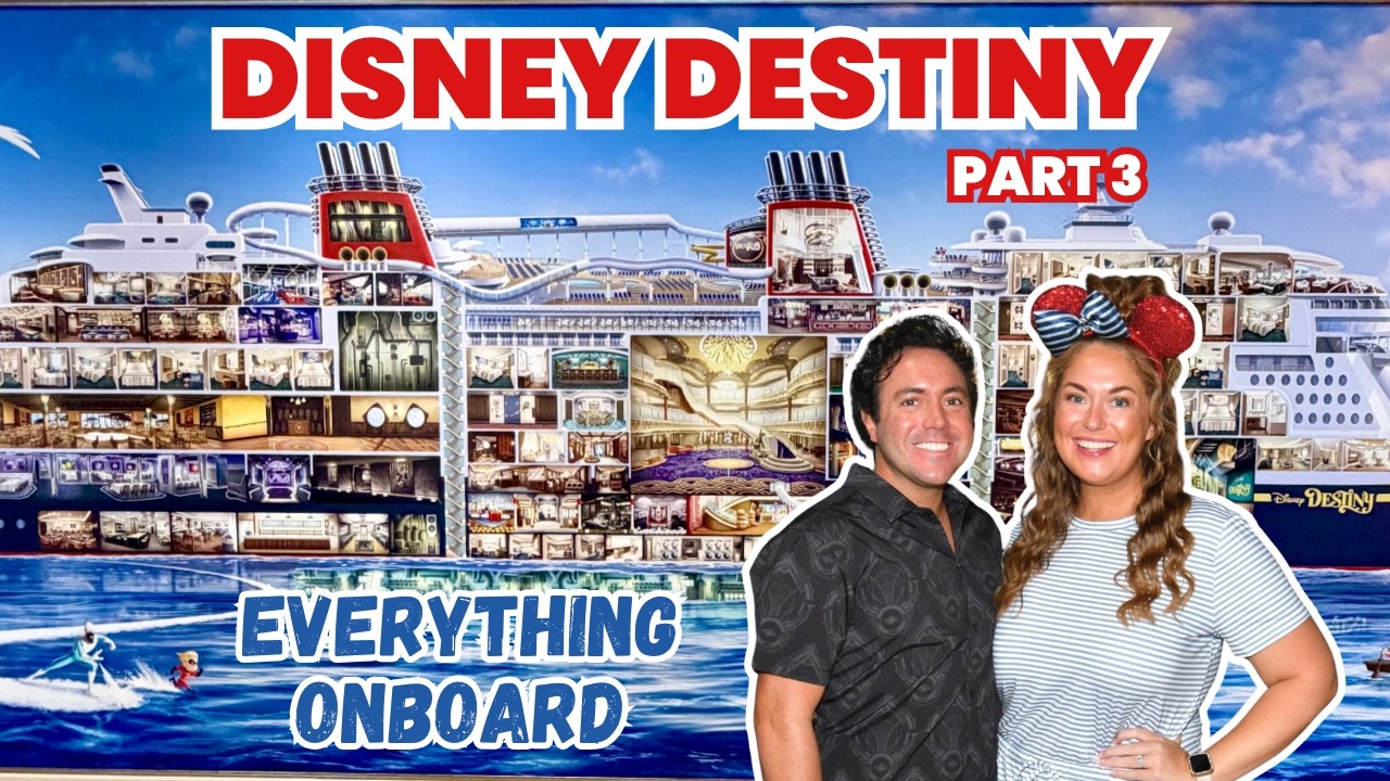 Disney Destiny Ship Tour | We Explored EVERYTHING Onboard!
