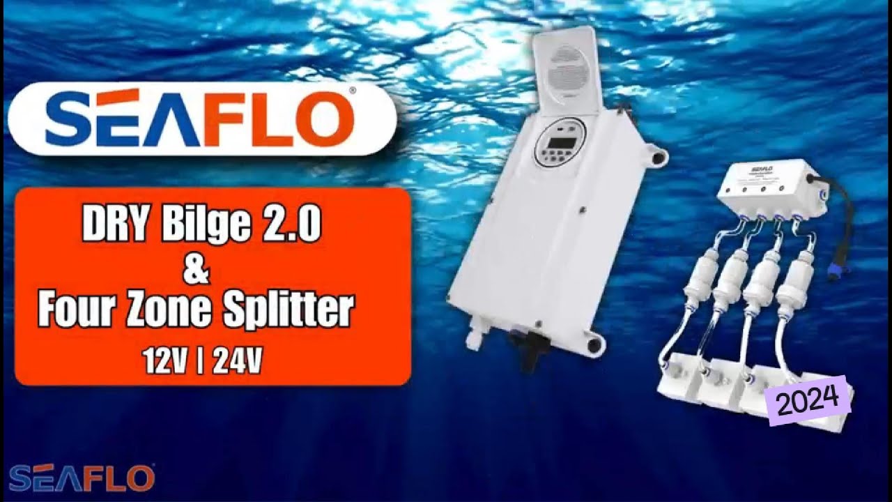 DRY Bilge Water Pump 2.0 and 4 Zone Splitter System IN-DEPTH Demo
