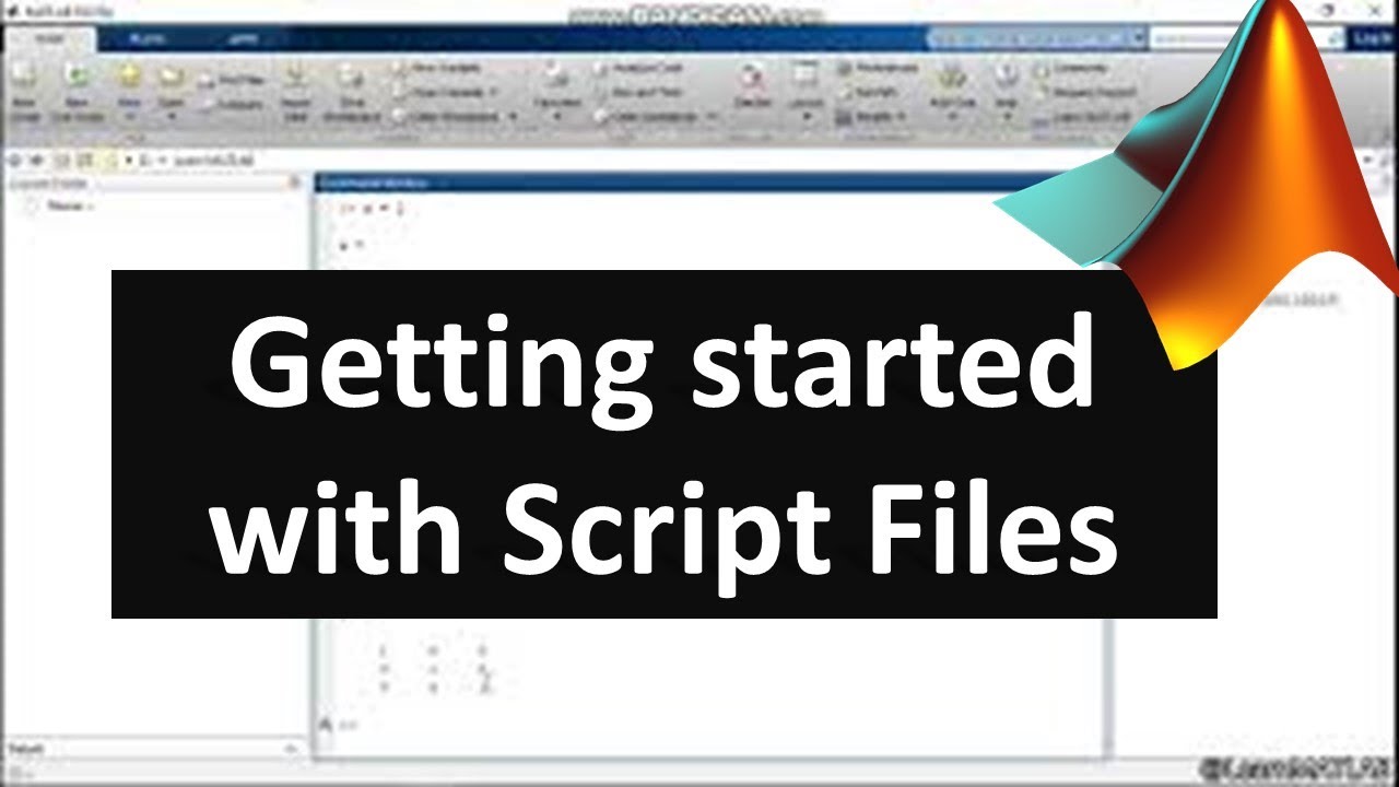 Getting Started with Script Files | Introduction to MATLAB | Chapter 5