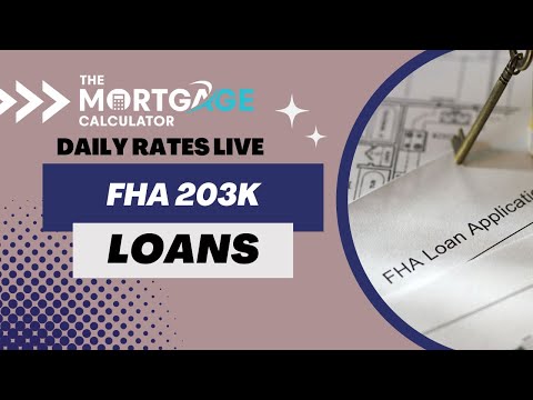Daily Mortgage Rates LIVE - 9/18/2023 FHA 203K Loans