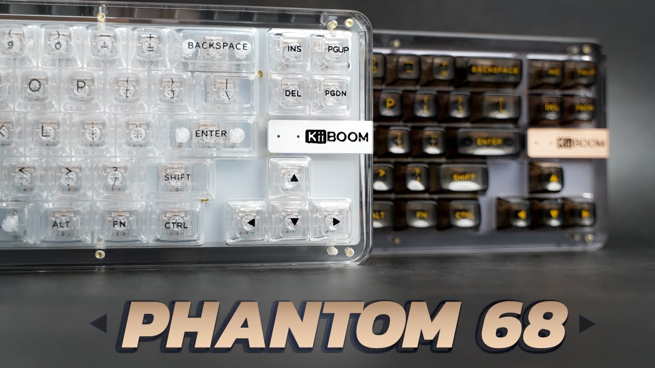 KiiBoom Phantom 68 Keyboard Review & Giveaway!