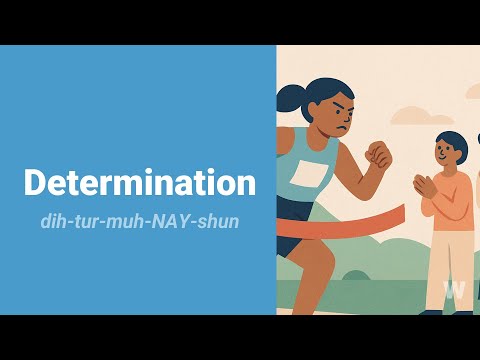 How to Pronounce Determination?