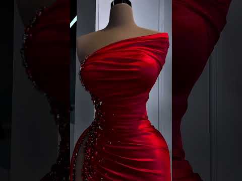 To order this enchanting red gown, send us a DM at @reineecouture