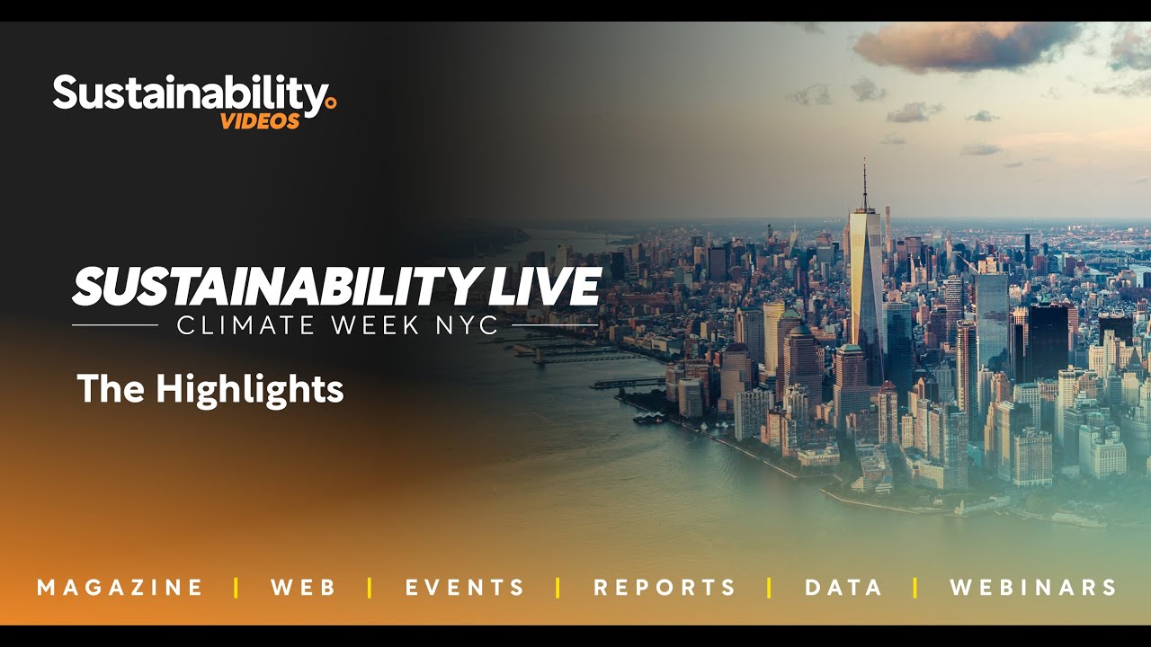 Climate Week NYC 2025 | Sustainability Magazine Goes Behind the Scenes | Power On