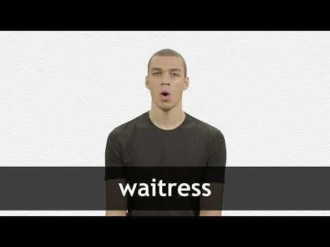 WAITRESS definition and meaning | Collins English Dictionary