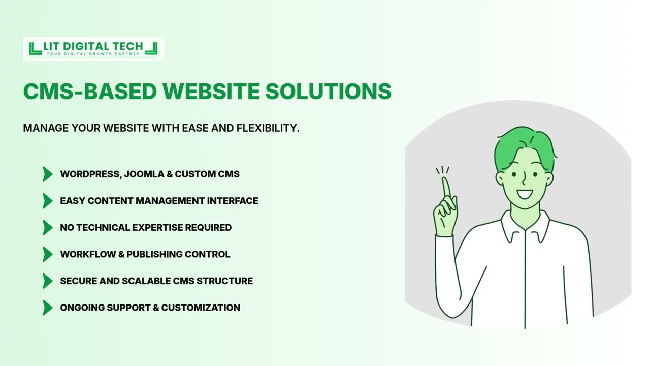 Custom Website Development & Web Design Services | LIT Digital Tech