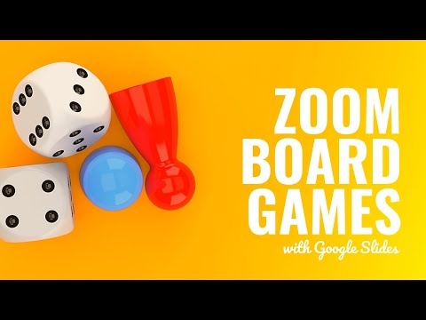 How to Play Board Games Online with Zoom and Google Slides